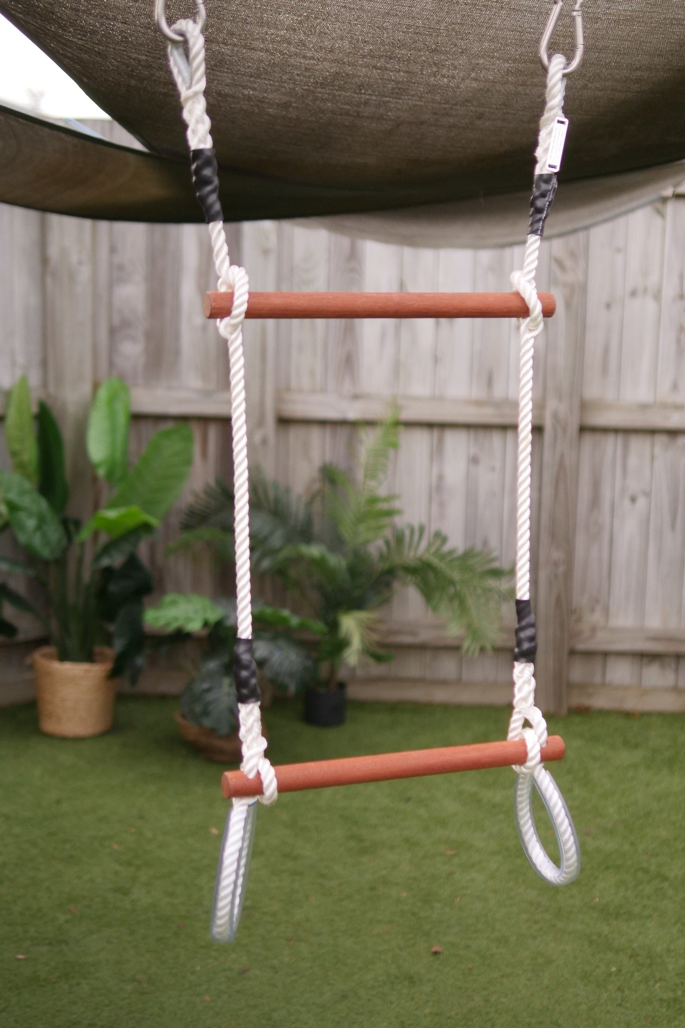 Double Trapeze Bar with Rings – Swings and Things NZ